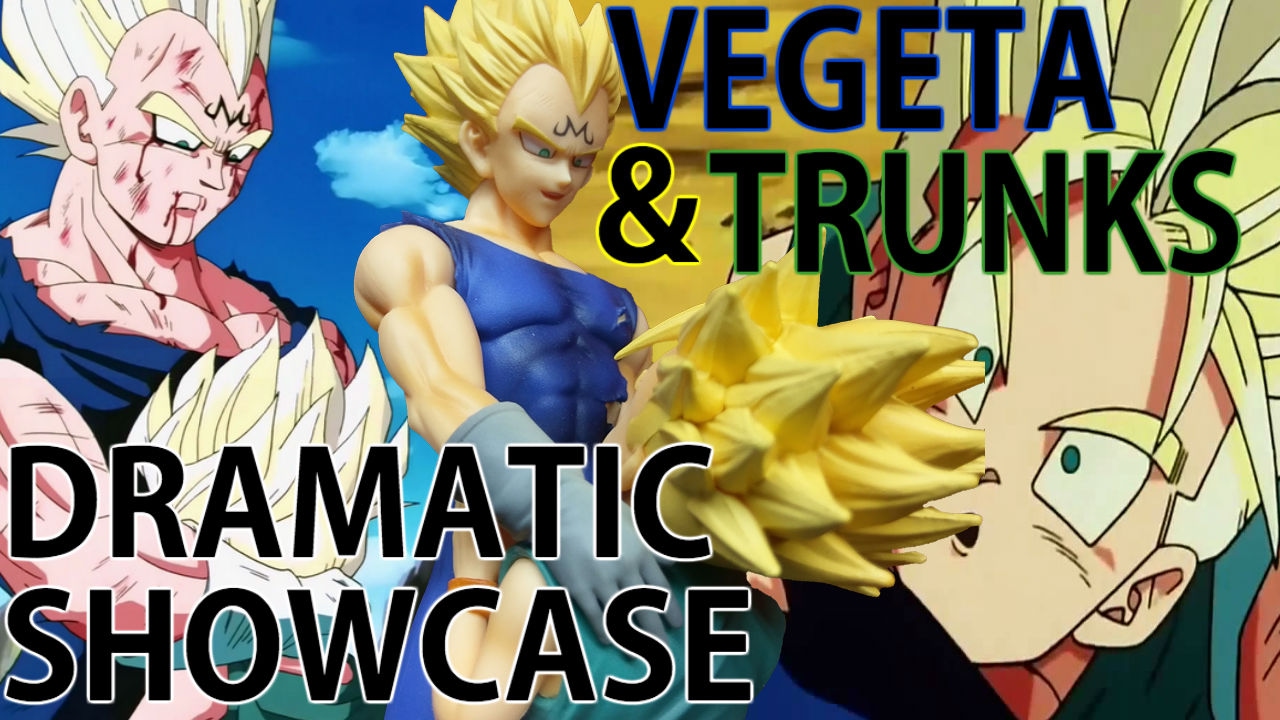 VEGETA ABRAZA A TRUNKS DRAMATIC SHOWCASE - YouTube