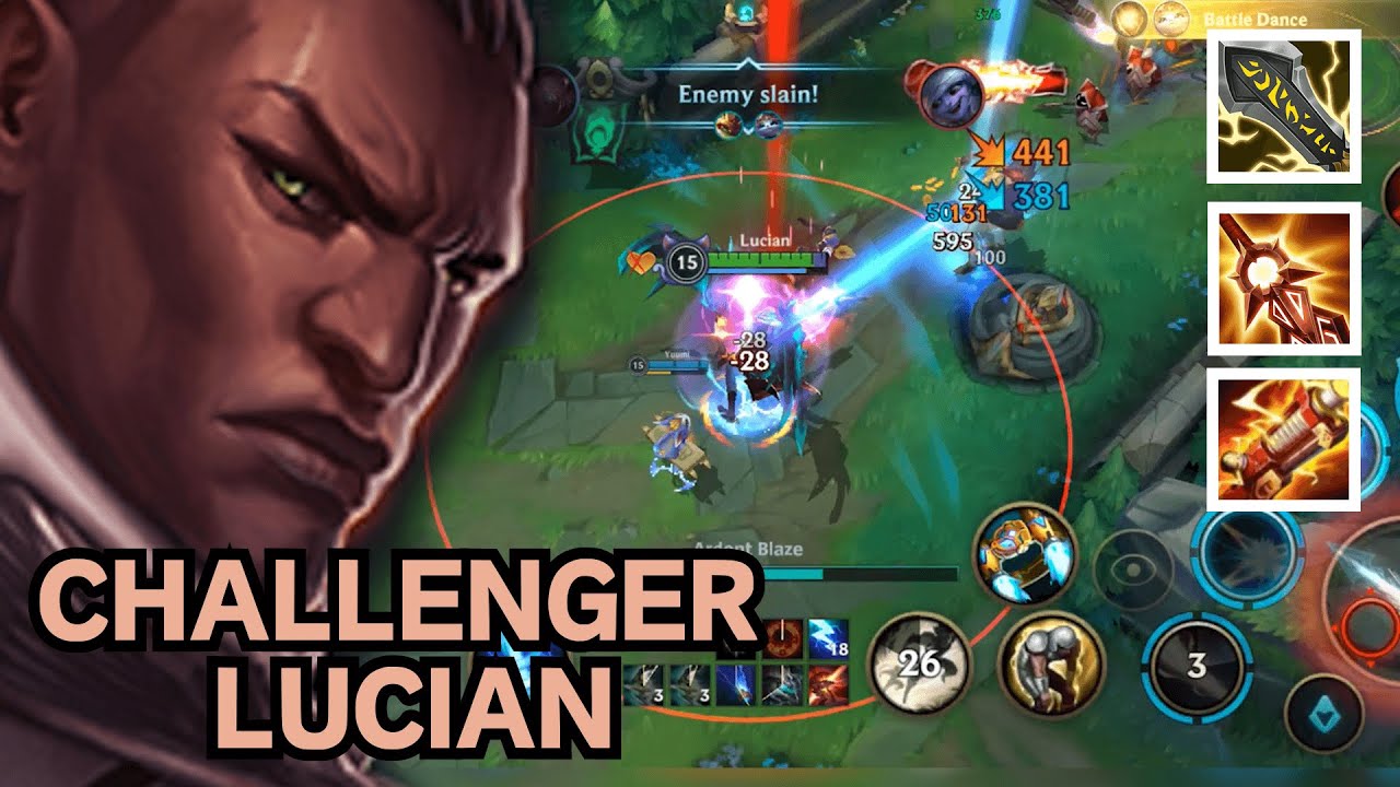 WILD RIFT | CHALLENGER LUCIAN GAMEPLAY! LUCIAN STILL A MONSTER ADC PICK ...