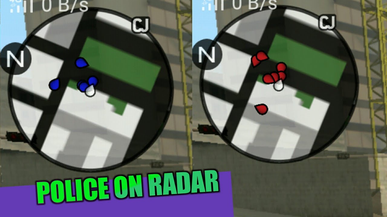 Police on Radar - GTA SA Mobile - YouTube