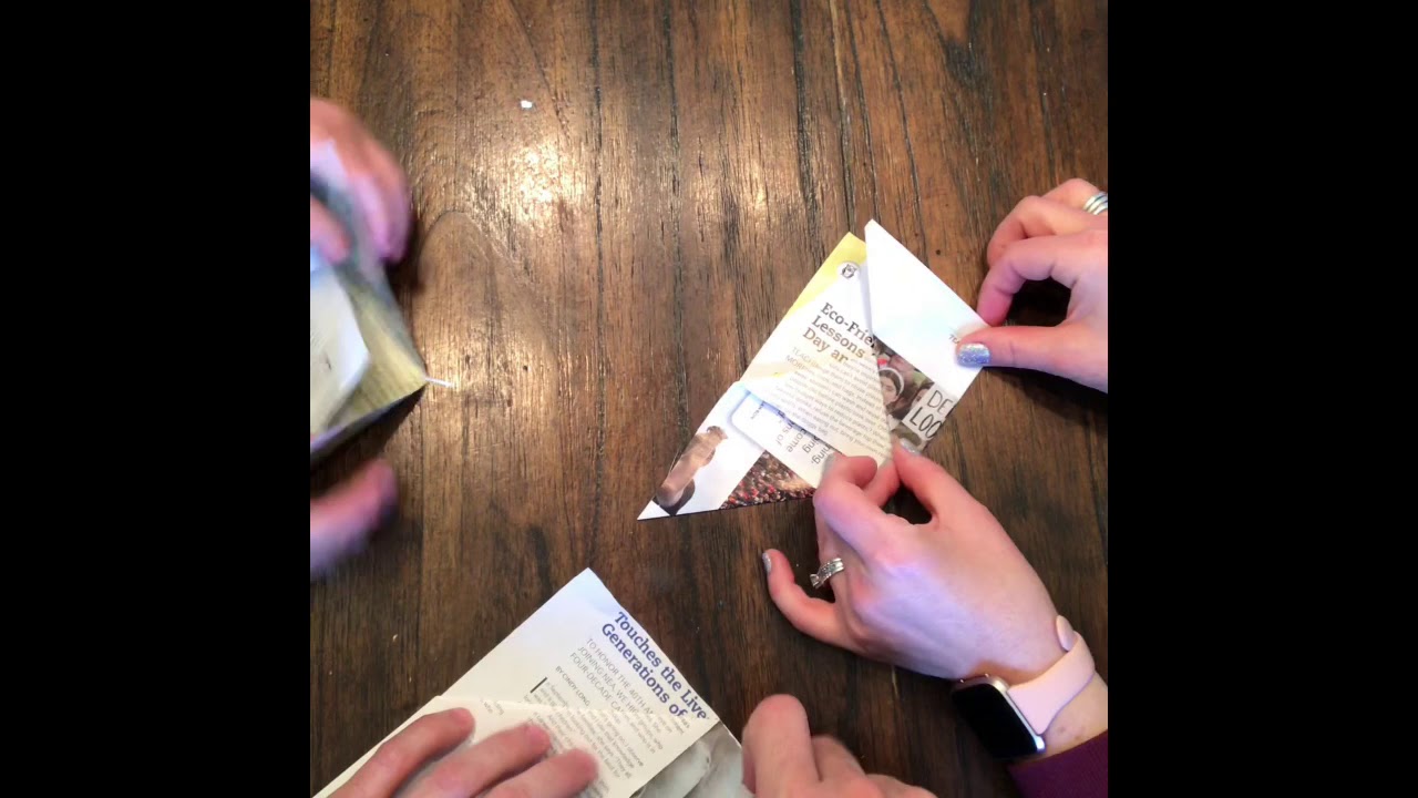 Earth Day origami! - YouTube