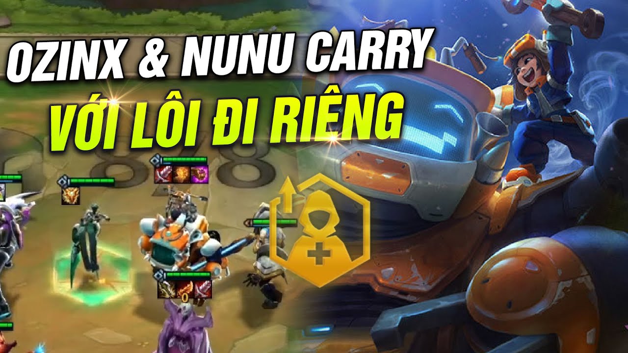 OZINX PROBUILD ĐỘI HÌNH LỐI ĐI RIÊNG VỚI NUNU CARRY LĂN CẢ THẾ GIỚI - YouTube