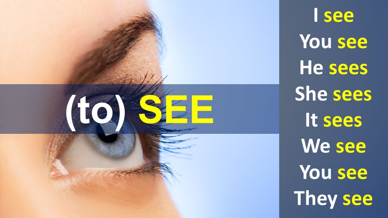 (to) SEE | Simple Present - YouTube