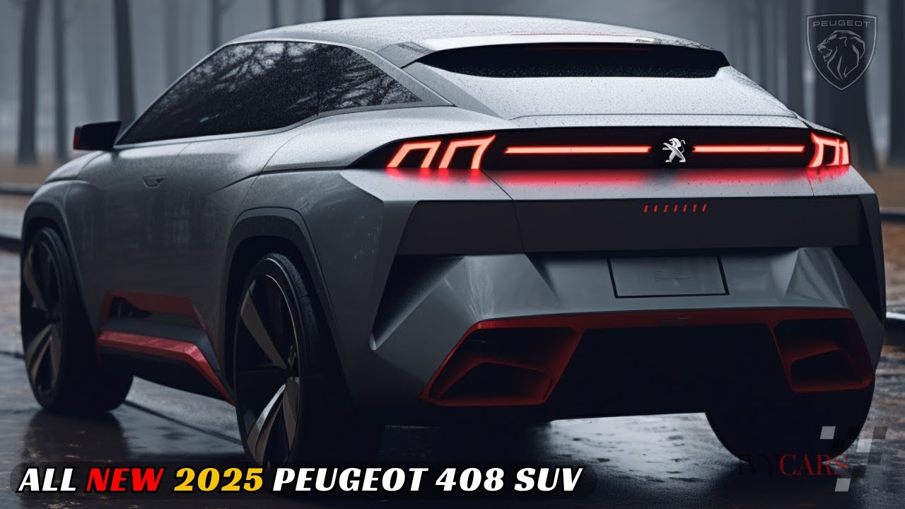 Discover the All-New 2025 Peugeot 408 SUV Redesigned Today! - YouTube