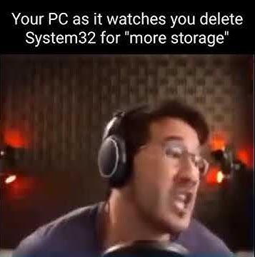 don't delete system 32 - YouTube