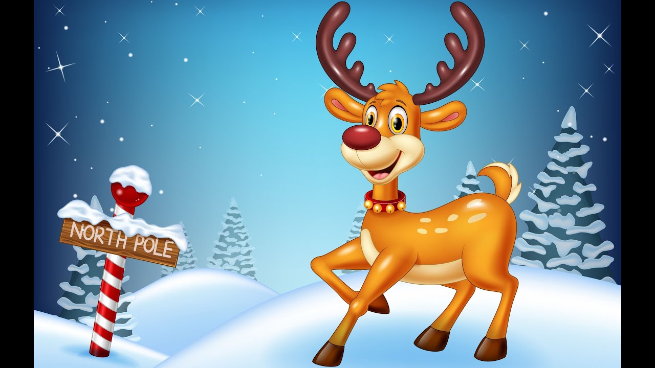 Rudolph the Red Nosed Reindeer - Christmas Songs for Kids - YouTube