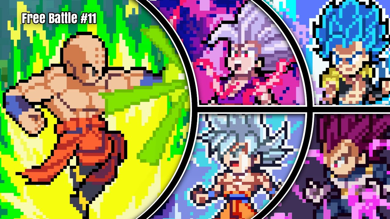 Brollin (Broly + Krillin) VS Gohan Beast, Gogeta Blue, Goku MUI and ...