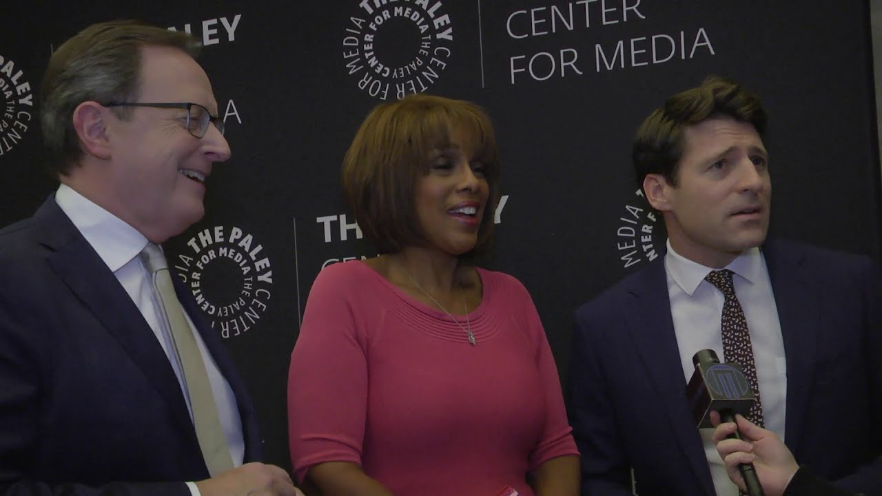 Gayle King, Anthony Mason and Tony Dokoupil of CBS This Morning at ...
