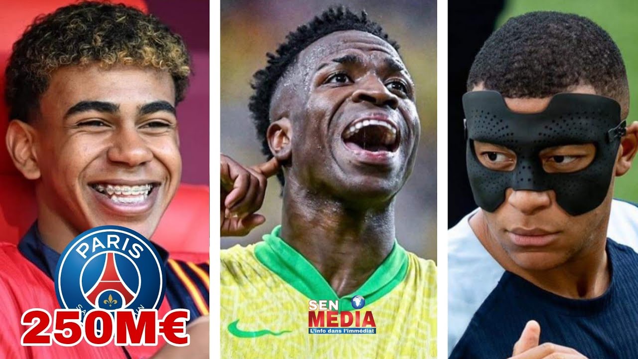 Vini porte Brésil - Mise de 250M€ du PSG pour Yamal - Kleeman rejoint ...