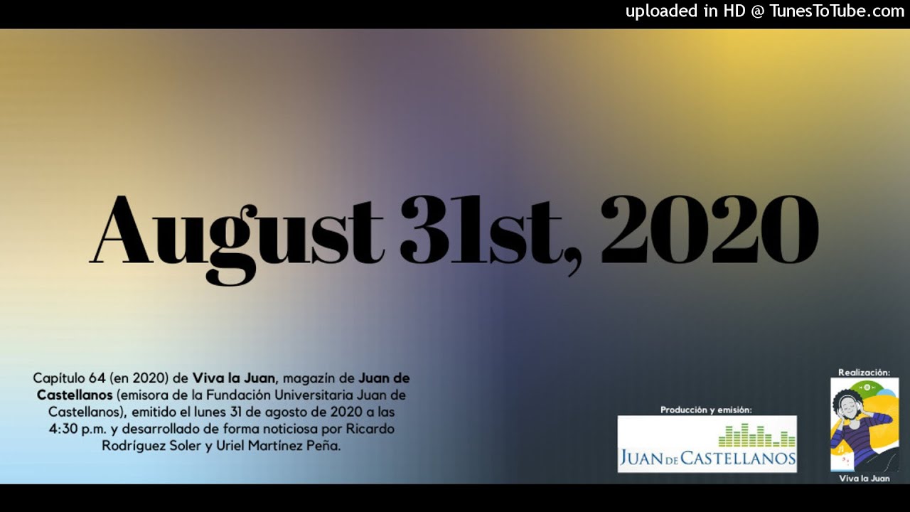 August 31st, 2020 - YouTube