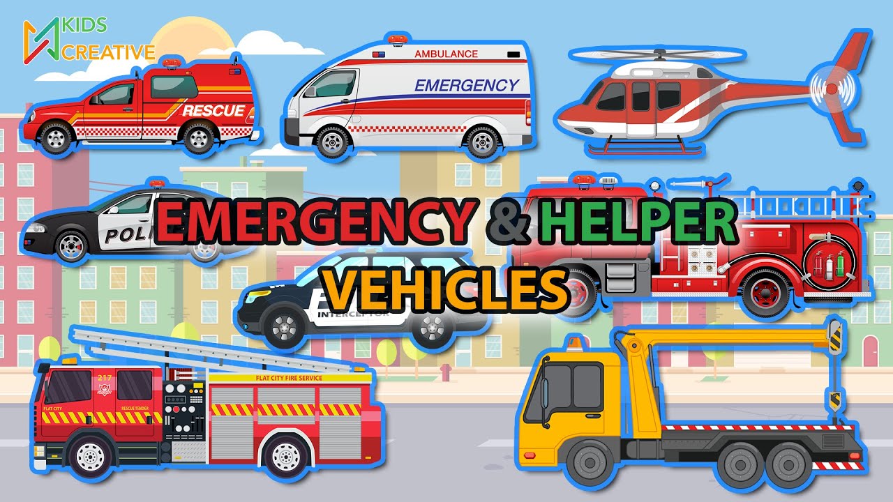 Emergency & Helper Team | Type of Emergency and Helper Vehicles # ...