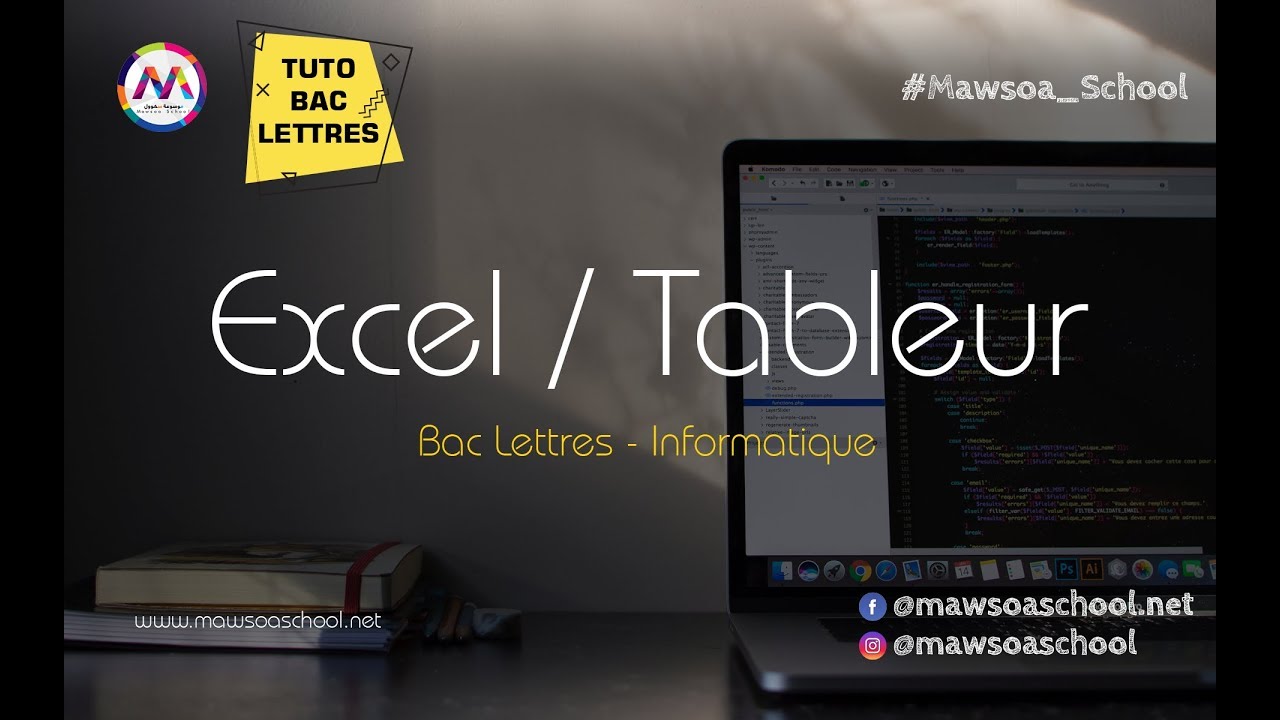 Tuto BAC LETTRES: #P5: Excel - YouTube