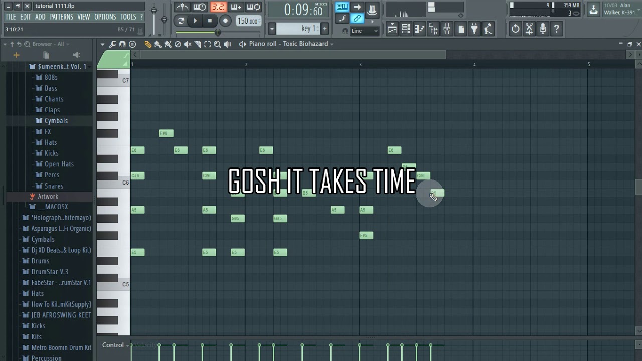 Part 2 - TAGALOG TUTORIAL Making beats in FL Studio || Melody + Lead 1 ...