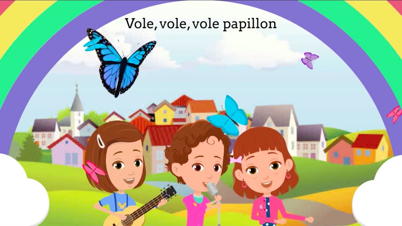 Vole, vole, vole papillon - YouTube