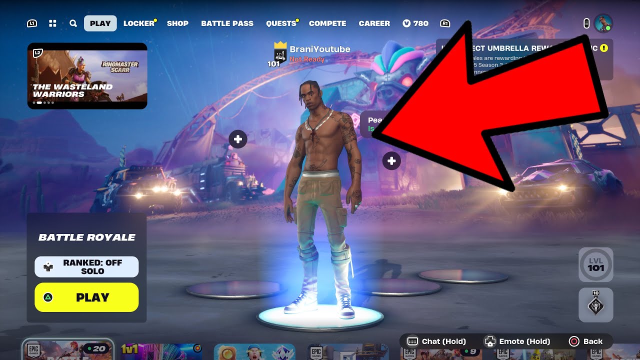 TRAVIS SCOTT SKIN RETURN RELEASE DATE IN FORTNITE ITEM SHOP CHAPTER 5 ...