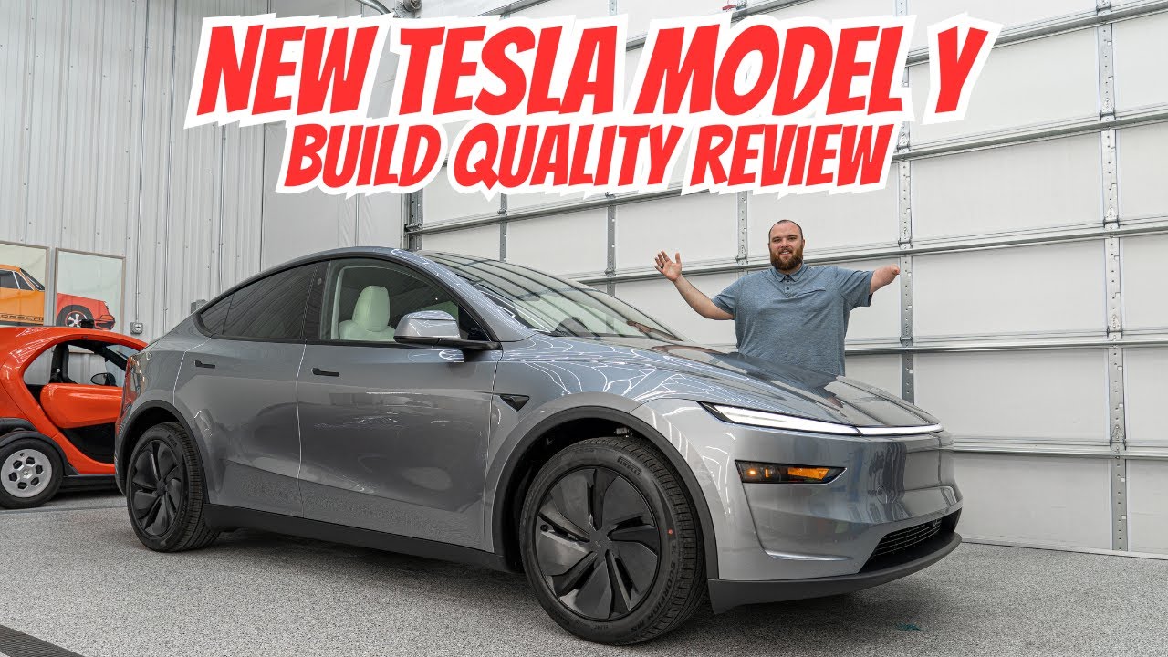New Tesla Model Y Build Quality Review! Refresh Has Exceptional Fit ...