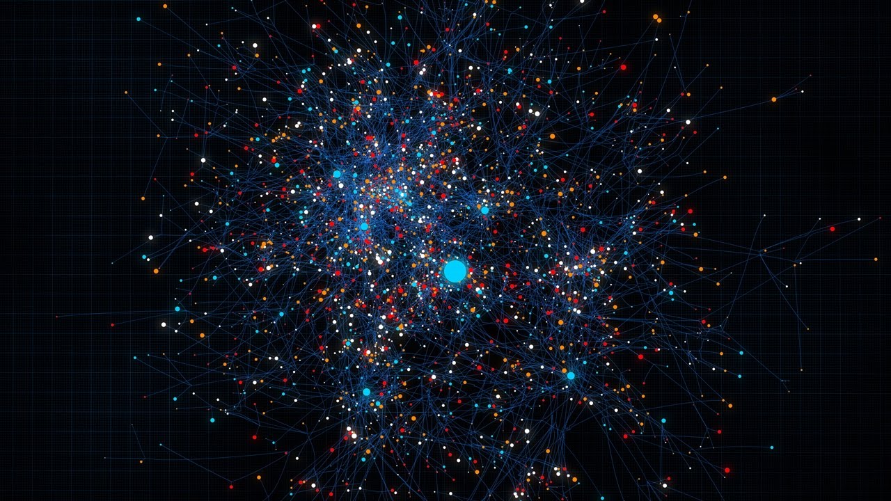 Exponential Growth in a Network 4K - YouTube