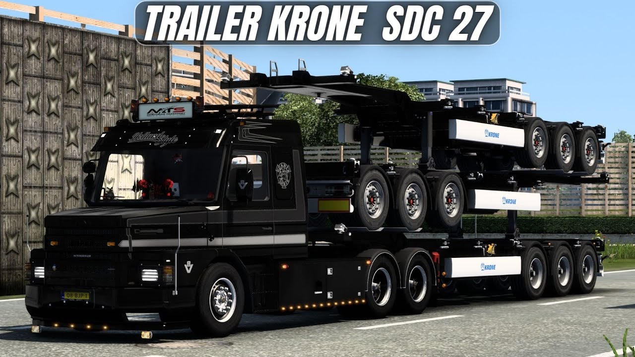[ ETS 2 1.46 ] TRAILER MOD | KRONE SDC27 | UPDATE - YouTube