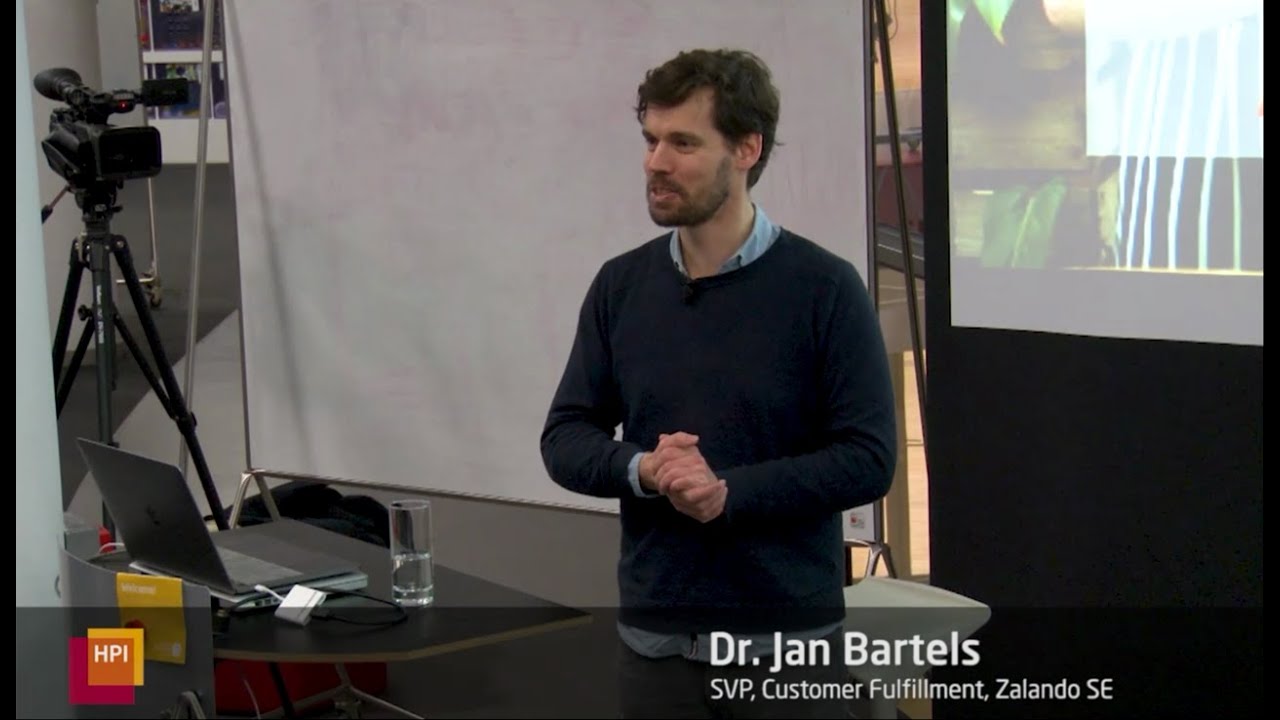 Dr. Jan Bartels, Senior Vice President at Zalando SE - Startup Talks @ HPI | HPI-TV - YouTube