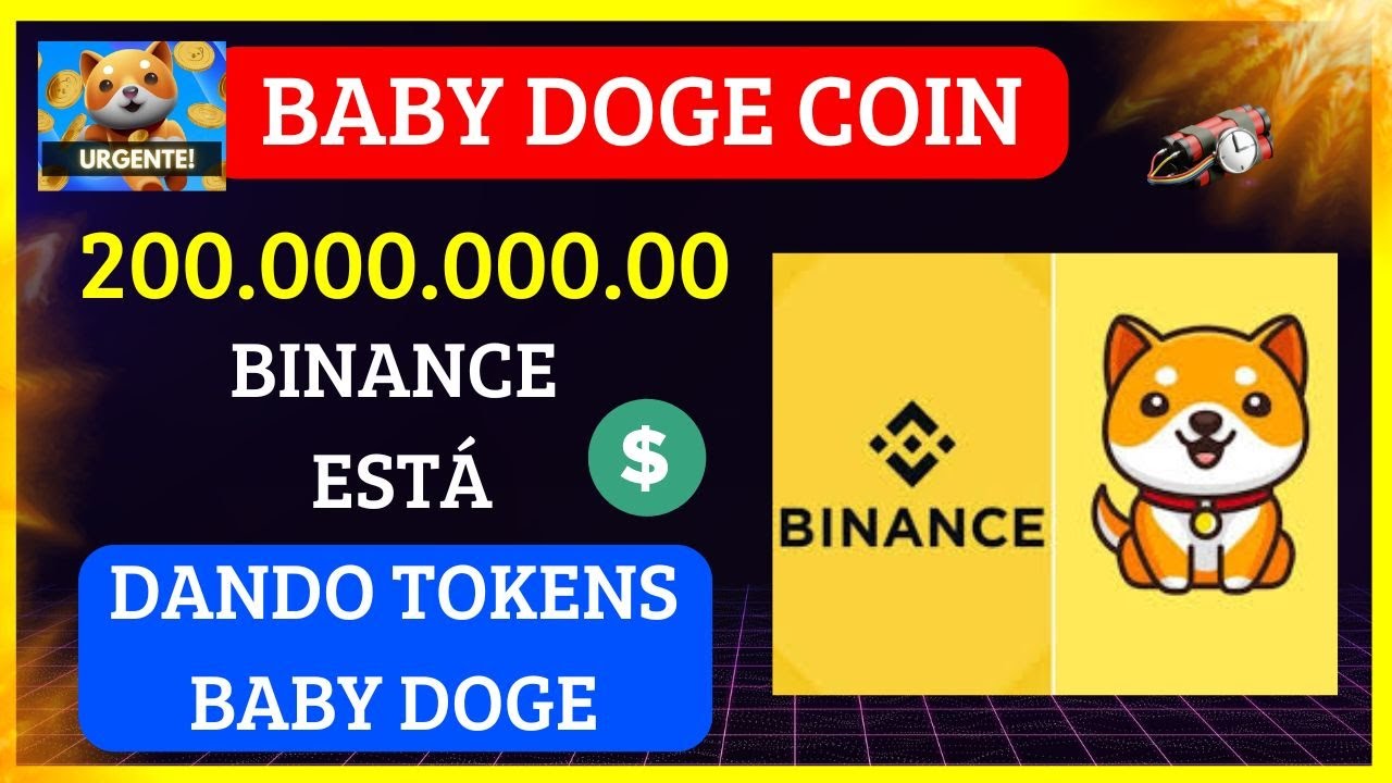 BABY DOGE COIN 🚨URGENTE🚨 BINANCE ESTÁ DANDO BILHÕES DE BABY DOGE COIN ...