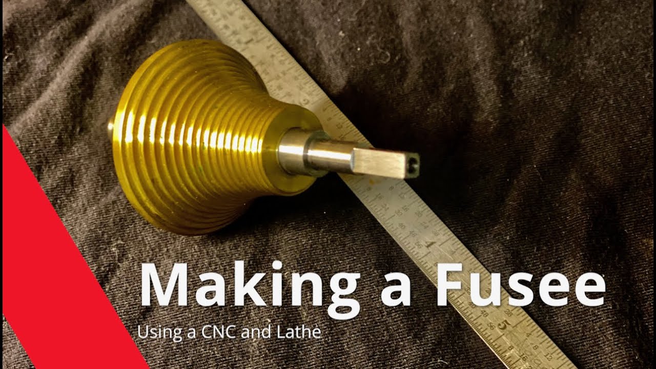 Making a Clock Fusee on a CNC and Lathe - YouTube
