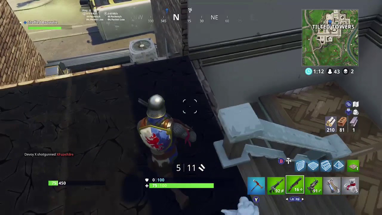 Fortnight near death pump edit , Xbox one - YouTube