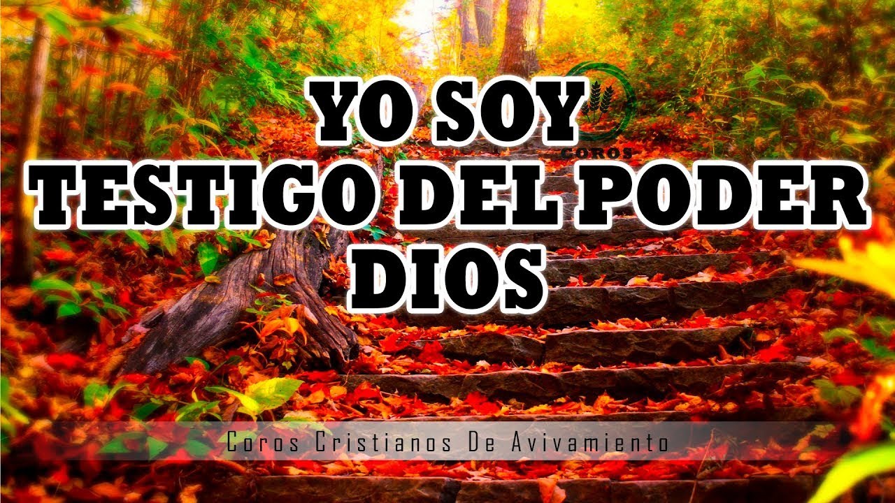 Yo Soy Testigo Del Poder Dios - Coros De Avivamiento - Alabanzas ...