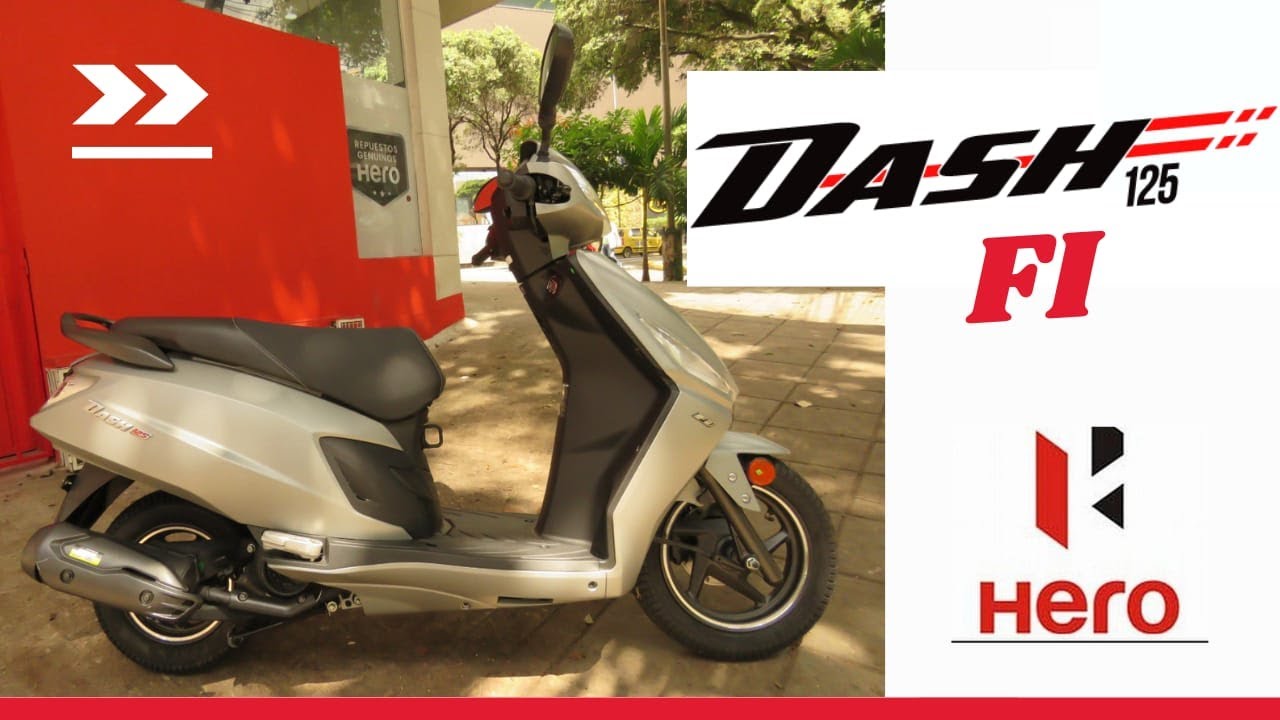 🔴DASH 125 FI 2023 HERO/Precio/Información detallada/Características generales/Donde adquirirla # ...