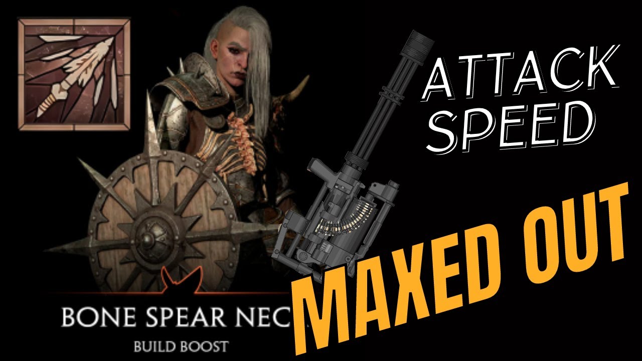 Max Attack Speed Bone Spear Necro Demo (Without Uber Unique) | Whole Screen Just Explode | D4 ...