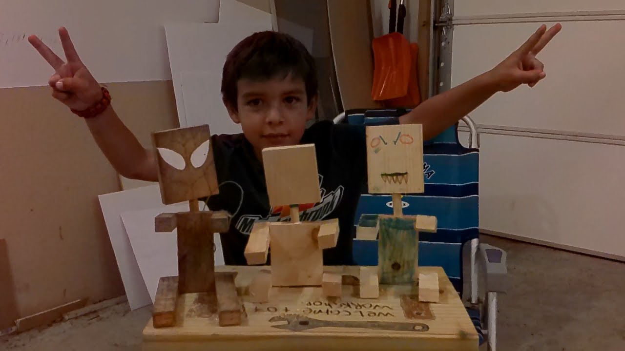 How to make a simple wood figure. DIY - YouTube