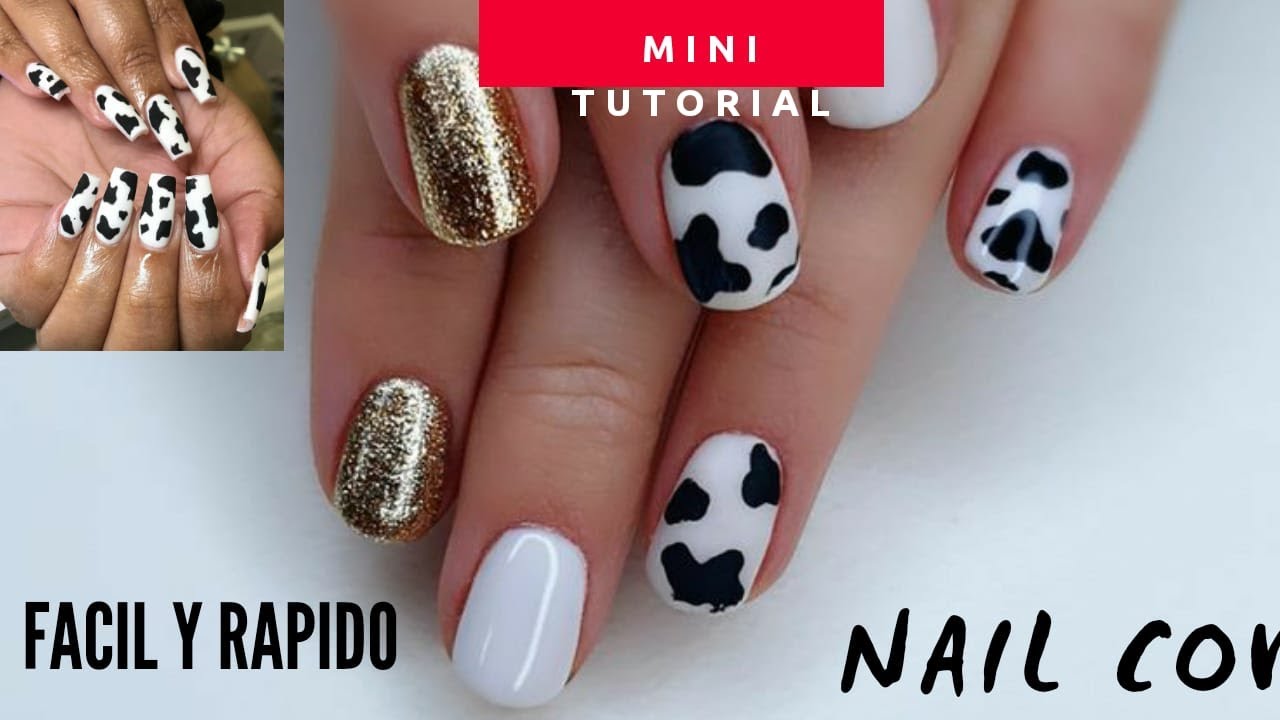 Uñas ideales para Vaqueras 🤠🐄 | Fácil y Rápido - YouTube