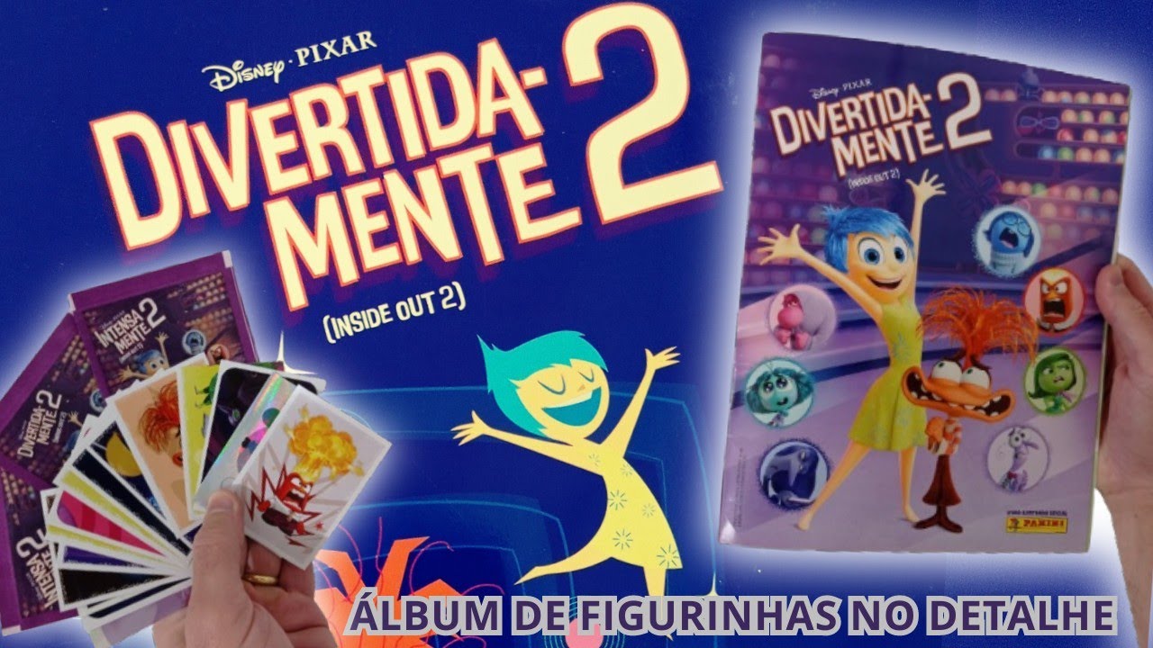 DIVERTIDA-MENTE 2 - Conheça no Detalhe o Álbum de Figurinhas do ...