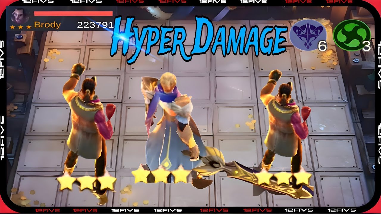 HARD TO GET 5 COST 3 META HERO !! MAGIC CHESS LOOK HYPER DAMAGE - YouTube