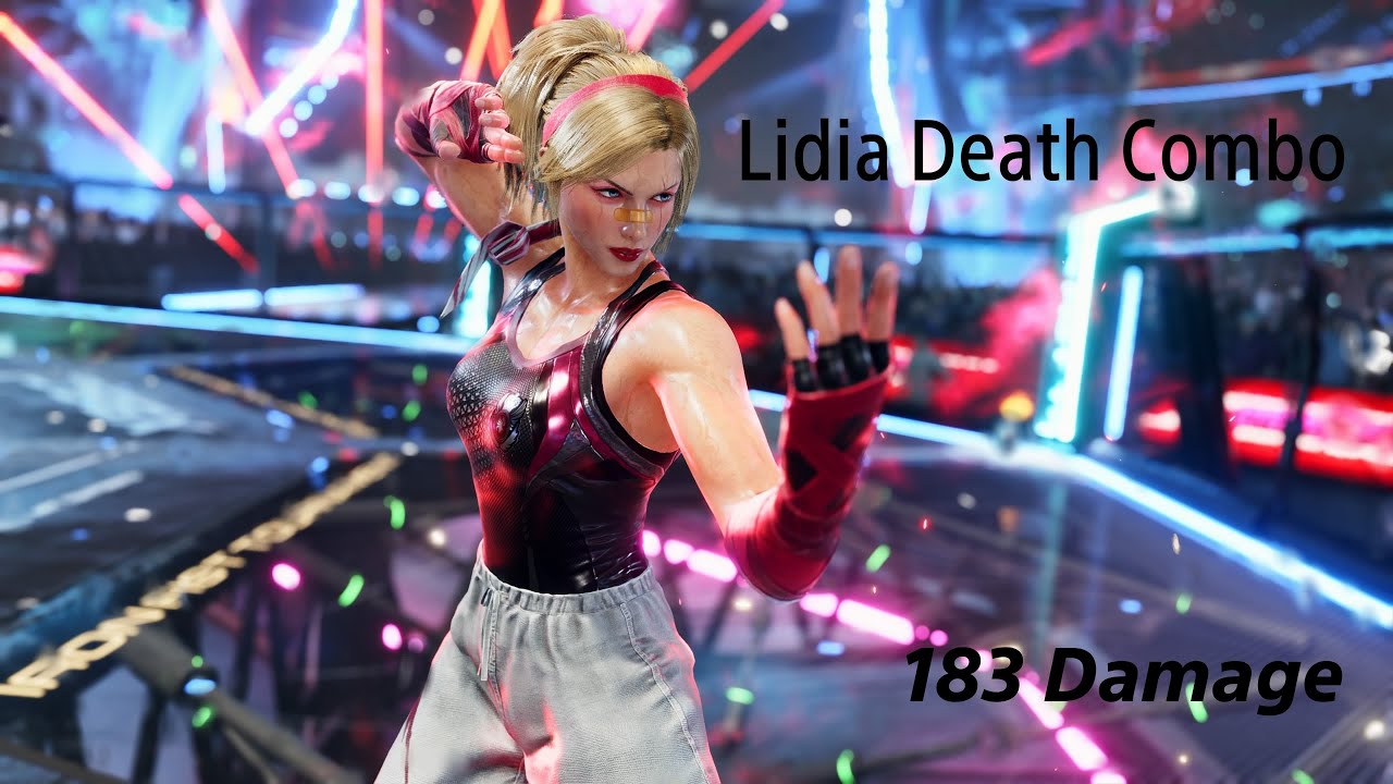 Lidia Death Combo 183 Dmg - Season 2 Tekken 8 - YouTube