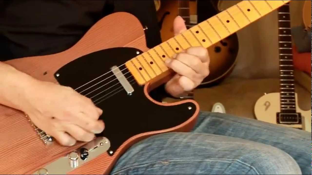 2011 Fender Telecaster Old Growth Redwood Telecaster, LTD Edition ...