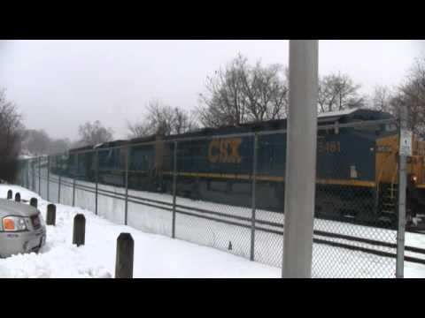 Recent Railfanning: CSX C770, NS 39G, and CSX Q418 - YouTube