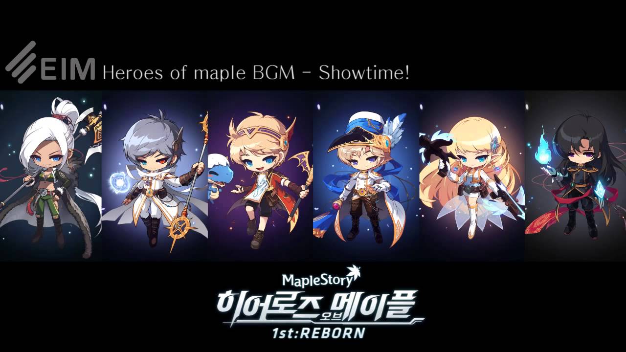Heroes of maple BGM - Showtime! - YouTube