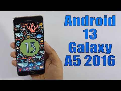 Install Android 13 on Galaxy A5 2016 (LineageOS 20) - How to Guide! - YouTube
