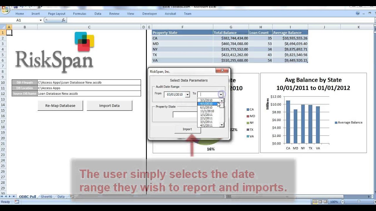 Dynamic Data Using Excel and Access - YouTube