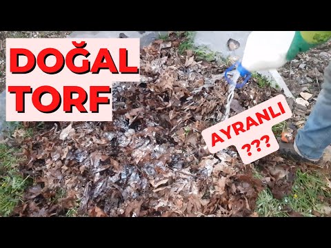 ''Ayranlı'' TORF Nasıl Yapılır ? ''el yapımı''