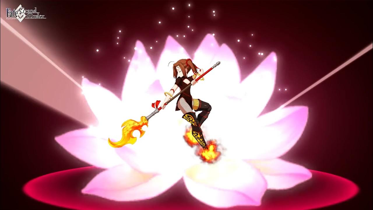 FGO SR Lancer Nezha Noble Phantasm Animation Stage 2nd Second Ascension NP Showcase - YouTube