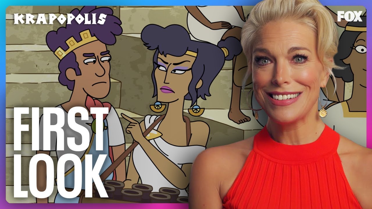 Krapopolis Season 1 First Look ft. Hannah Waddingham, Dan Harmon ...