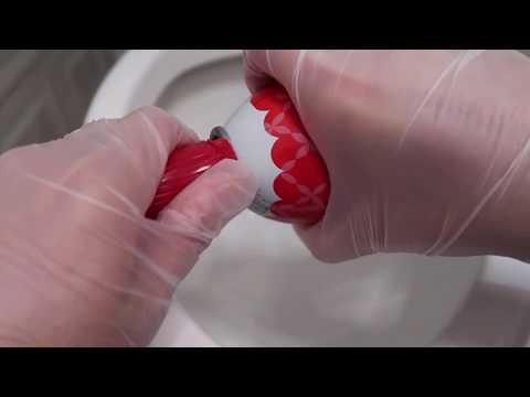 ASMR Cleaning Toilet with Whipped Cream