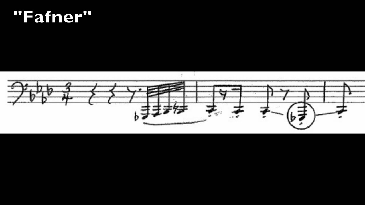 Wagner Leitmotives - 73 - Fafner - YouTube