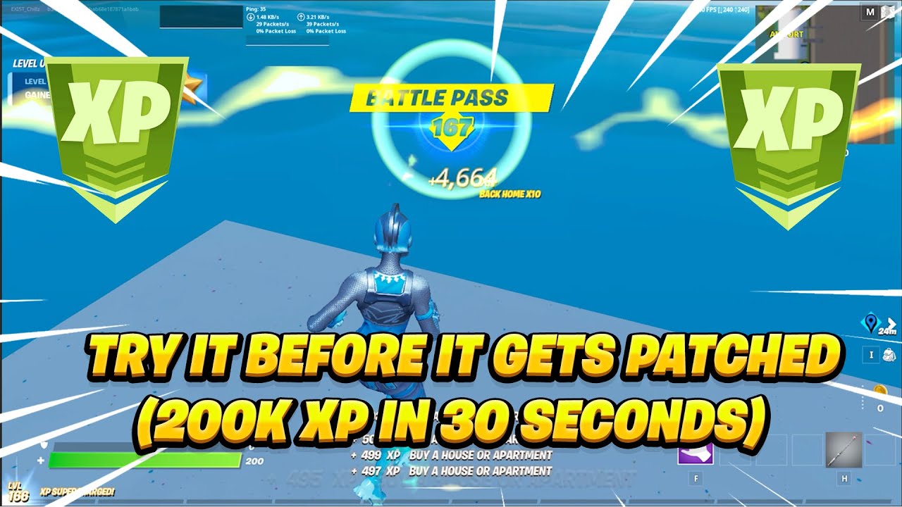 New infinite xp glitch map in fortnite (Try it before it gets patched ...