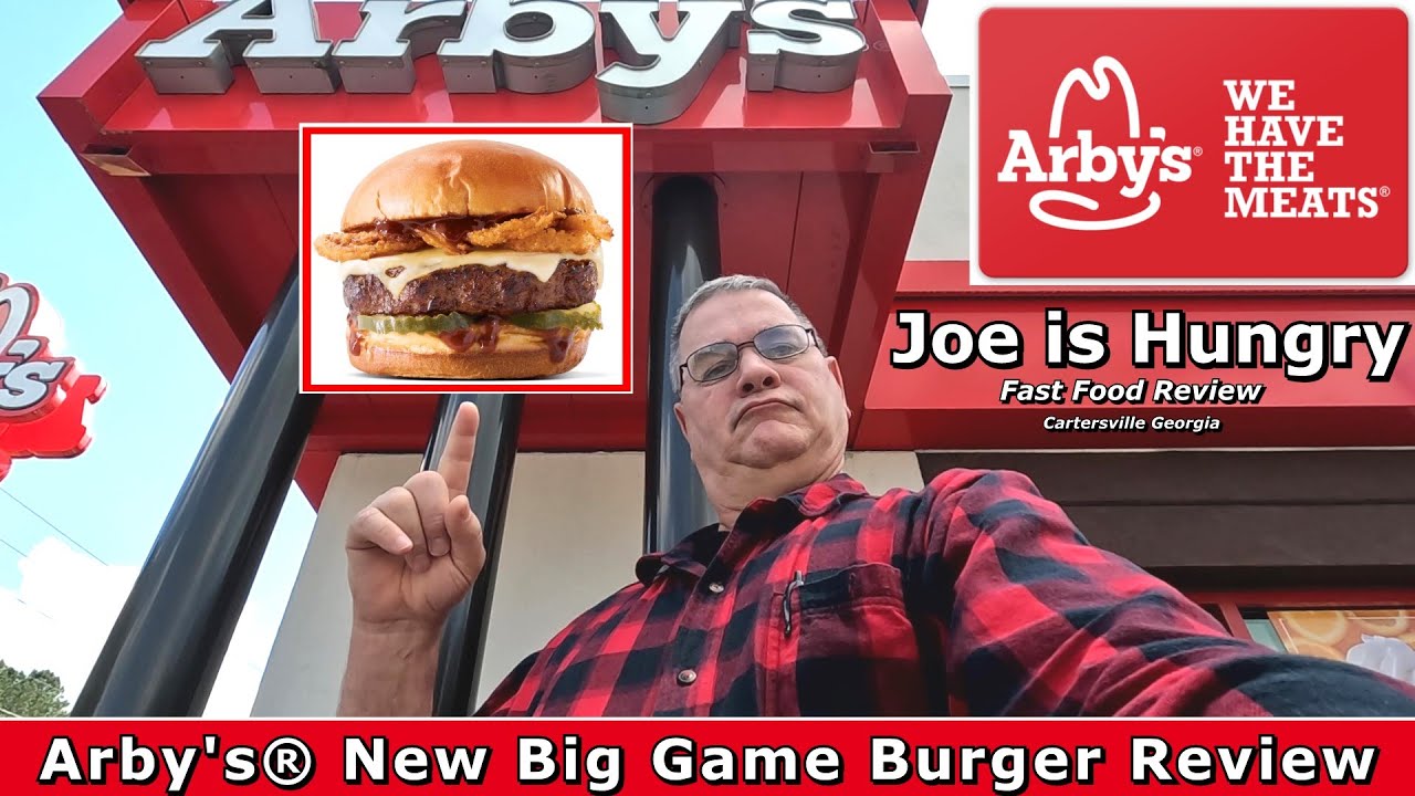 Arby's® New Big Game Burger Review | Limited time offer | Joe is Hungry ...