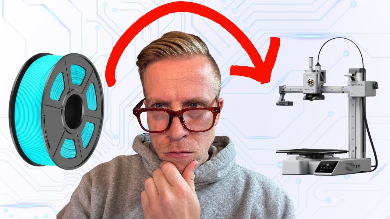 How to Load Filament on Bambu Lab A1 Mini - YouTube