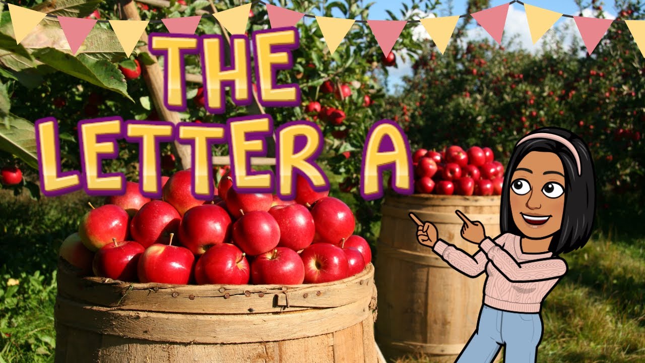 The Letter A-a for Kids! / Learn The Alphabet with Teacher Elsa - YouTube