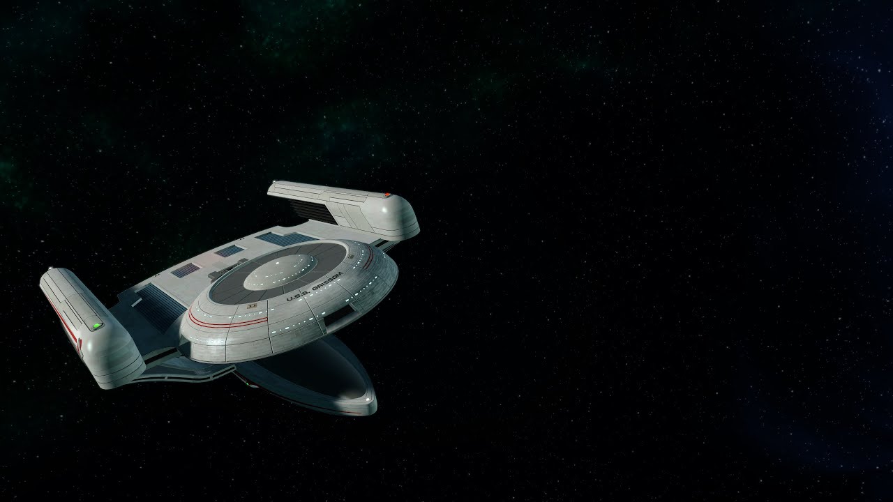 USS Grissom - Oberth class visual update Star Trek Online - YouTube