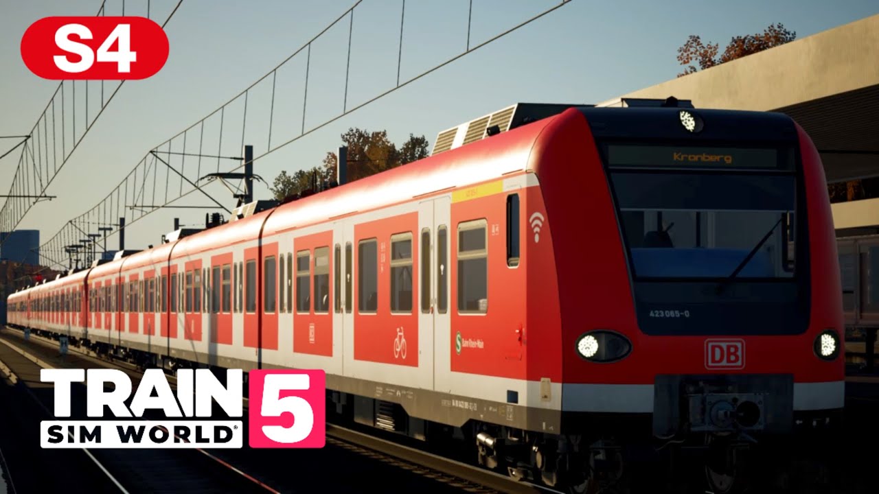 TSW 5 | S4 nach Langen und Kronberg | DB ET 423 | Frankfurt - Fulda [#4 ...