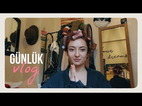 Kayseri'de benimle günlük vlog ✨️ bigudi, aile dizimi